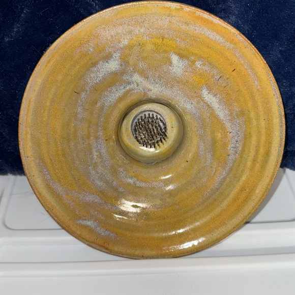 Ellis Pottery | Art | Ellis Pottery Ikebana Vase With Metal Flower Frog ...